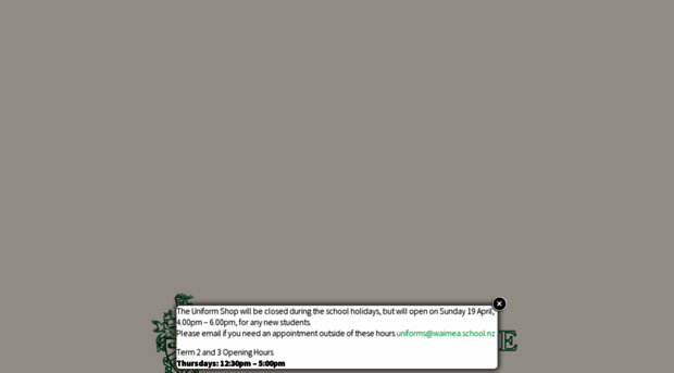 waimea.school.nz - Home - Waimea College, Richmon... - Waimea