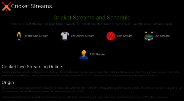 watch.cricstream.me - Cricket Streams | Watch Live C... - Watch Cricstream