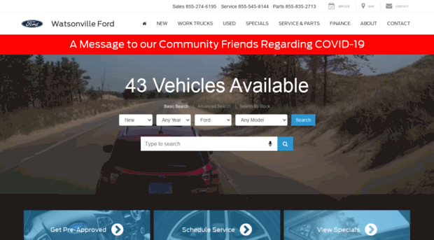 watsonvilleford.com - Ford Dealer in Watsonville, CA... - Watsonville Ford