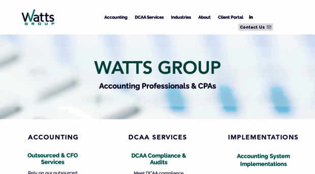watts-group.com - Fairfax, VA Accounting Firm | ... - Watts Group