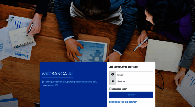 wb4.webbanca.pt - webBANCA 4.1: Entrar no site - Wb 4 WebBANCA
