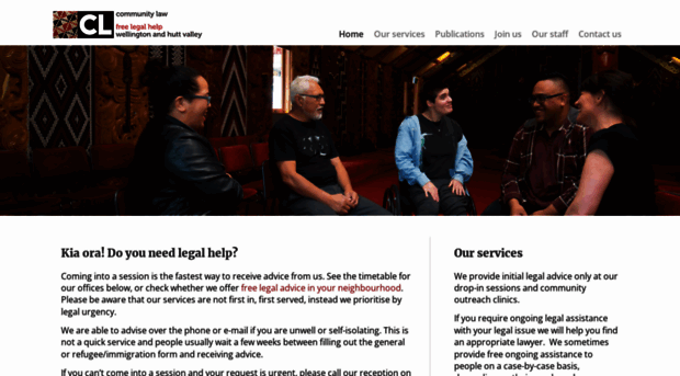 wclc.org.nz - Home - Community Law Wellingto... - Wclc