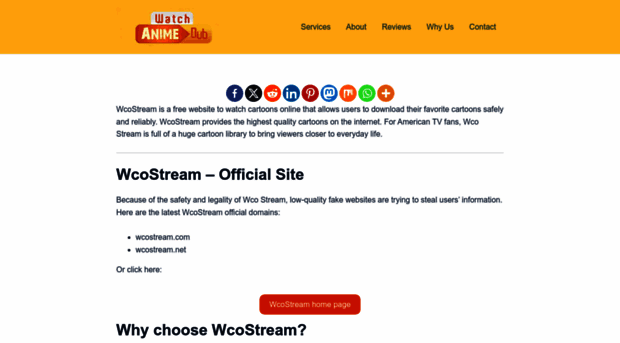 wcostream.one - WcoStream - Watch Free Anime O... - Wco Stream