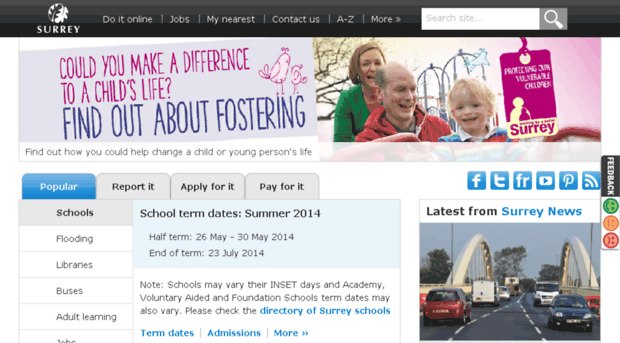 web-prod.surreycc.gov.uk - Surrey County Council - Home - Web Prod ...