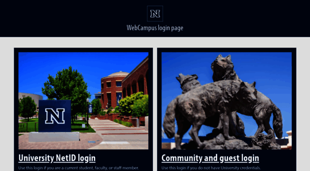 webcampus.unr.edu - WebCampus Login Page | Univers... - Web Campus Unr