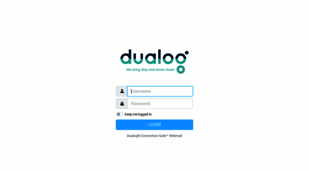 webmail.dualog.com - Dualog® Connection Suite™ Webm... - Webmail Dualog
