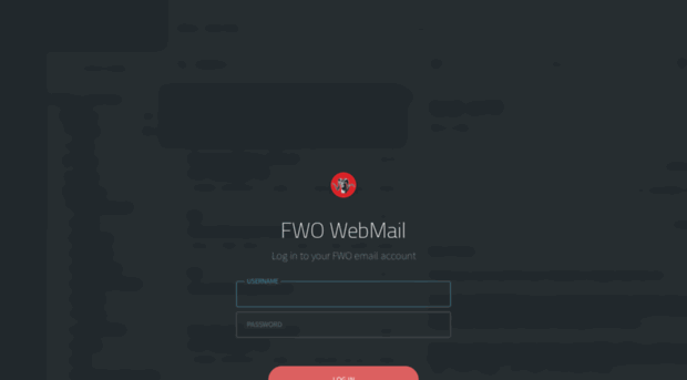 webmail.fwo.com.pk - FWO WebMail - Web Mail FWO