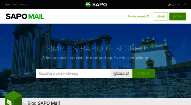 webmail.sapo.pt - SAPO Mail - Web Mail SAPO