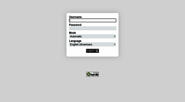 webmail.sdc.org - Horde :: Log in - Webmail Sdc