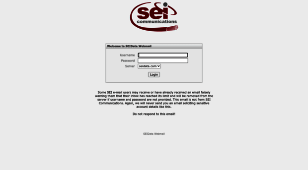 webmail.seidata.com - SEIData Webmail :: Welcome to ... - Webmail SEIData