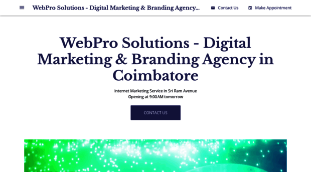 webpro-solutions.business.site - WebPro Solutions - Internet Ma... - Web Pro Solutions Business