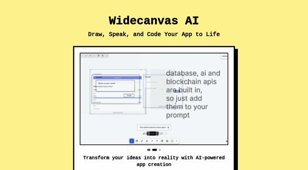 Widecanvas Ai Widecanvas Ai Draw Speak A Widecanvas
