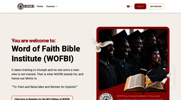wofbi.lfcww.org - WORD OF FAITH BIBLE INSTITUTE ... - Wofbi Lfcww