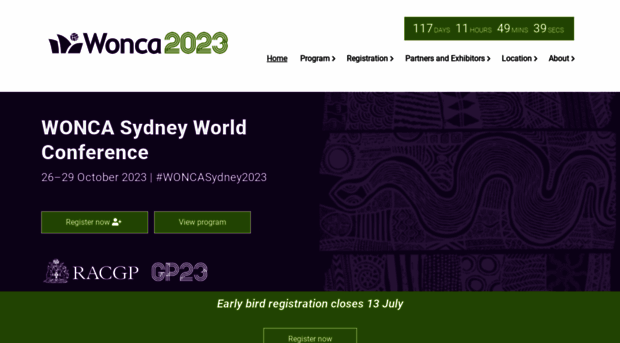 wonca.racgp.org.au - RACGP - WONCA 2023 - WONCA RACGP