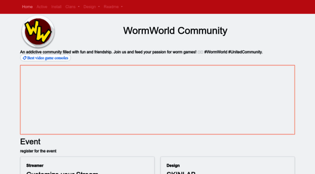 wormworld.io - WormWorld - Connect | Servers,... - Worm World