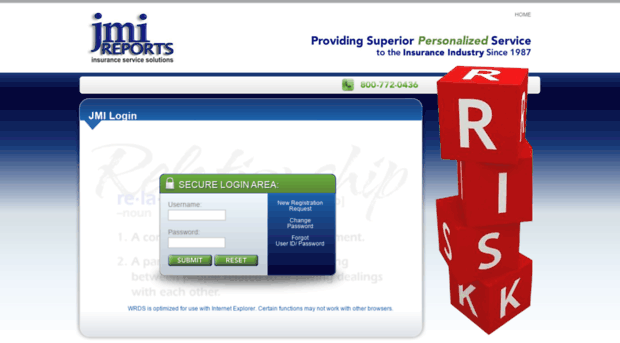 wrds2.jmireports.net - JMI Login | JMI Reports - Wrds 2 JMI Reports