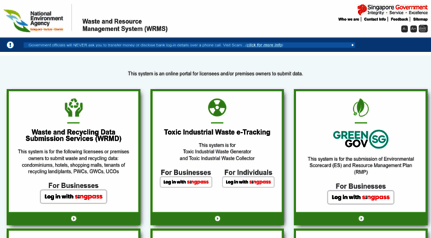 wrms2.nea.gov.sg - WRMS Index - WRMS 2 Nea