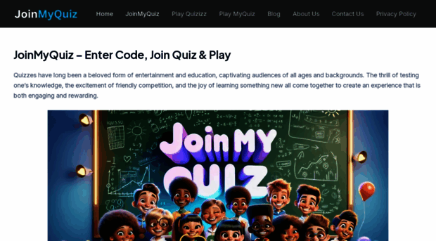 www-joinmyquiz.com - JoinMyQuiz - Enter Code, Join ... - Www Join My Quiz