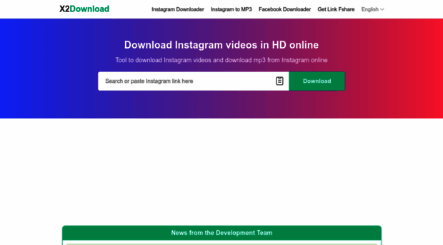 x2download.com - Download Instagram video fast,... - X2 Download