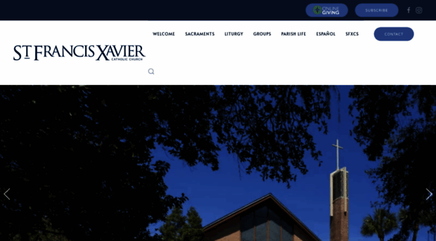 xavierbrunswick.org - Home - St. Francis Xavier Cath... - Xavier Brunswick