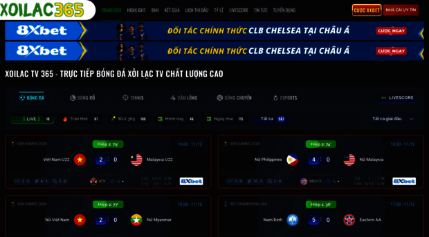 xoilac365.tv - Xoilac 365 Trực tiếp bóng đá -... - Xoilac 365