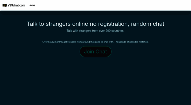 y99chat.com - Talk to strangers online, no r... - Y99 Chat