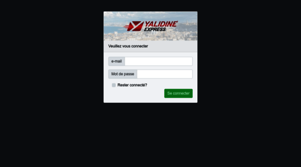 yalidine.app - Se connecter - Yalidine