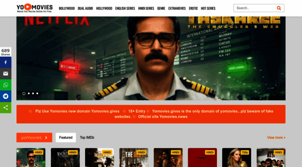 yomovies.yoga - YoMovies - Watch HD Bollywood ... - Yo Movies