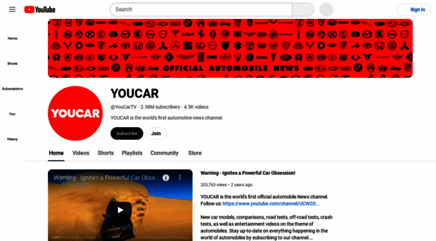 youcar.tv - YOUCAR - YouTube - YOUCAR