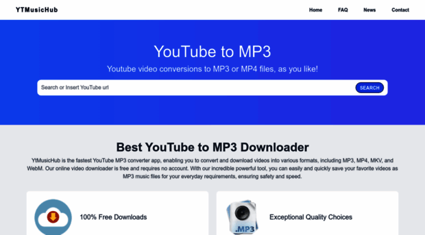 ytmusichub.com - YouTube to MP3 Converter - YTM... - Ytmusichub