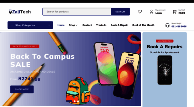 zalitech.co.za - home - Zali Tech - Zali Tech