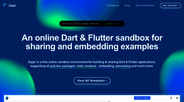 zapp.run - Zapp! An online Dart & Flutter... - Zapp
