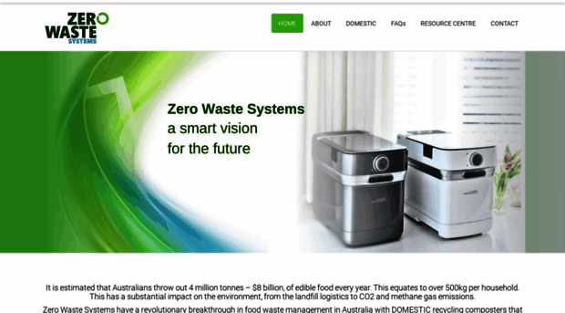 zerowastesystems.com.au - Zero Waste Systems - Zero Waste Systems