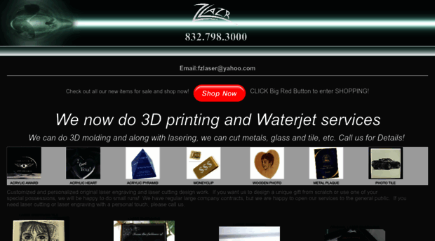 zlazr.com - Laser engraving, cutting, etch... - Zlazr